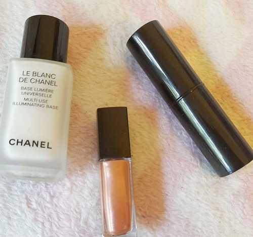 База, тени, хайлайтер Chanel