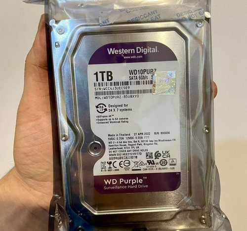 Жесткий диск 1TB WD10purz