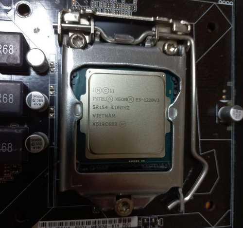 Процессор intel xeon e3 1220v3