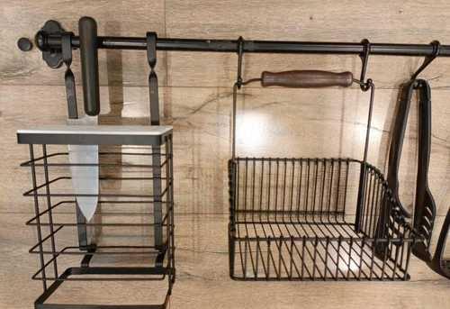 Корзины Fintorp IKEA, рейлинг, набор tefal 6 пр