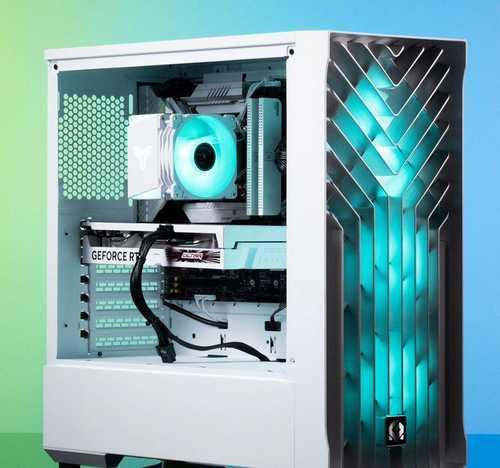 Игровой пк perfect336 RTX 4070 super 12GB NEW Ryzen 5 7600 Phanteks magniumgear NEO Air 2 White