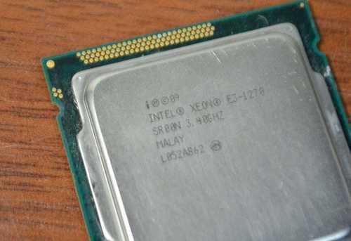 Процессор intel Xeon E3 1270 сокет 1155
