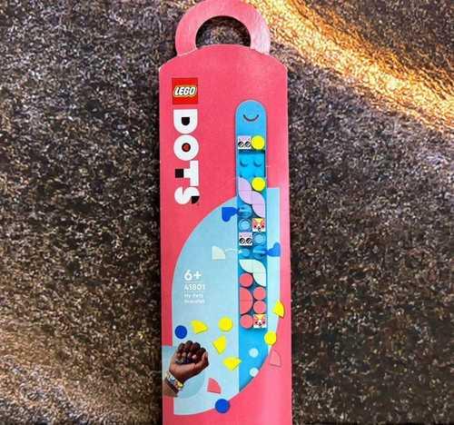 Новый Конструктор lego DOTs My Pets Bracelet