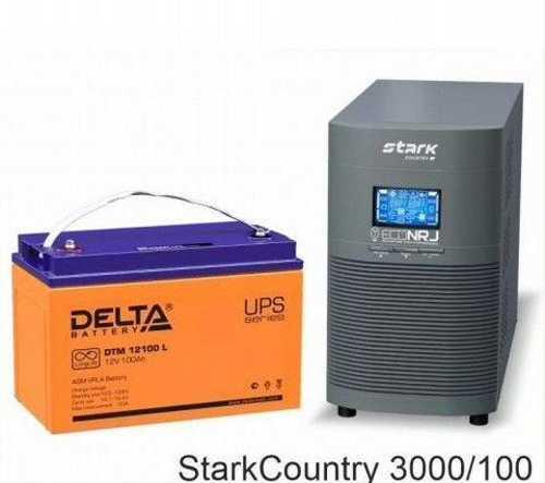 Stark Country 3000 Online, 12А + Delta DTM 12100 L