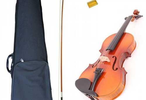 Скрипка 4/4 mirra VB-290 в футляре со смычком