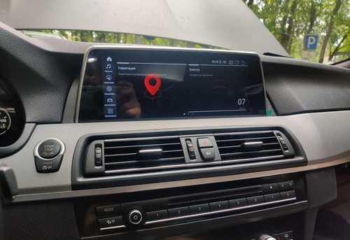 Магнитола BMW 5 F10 CIC Android 12 8/128GB Top