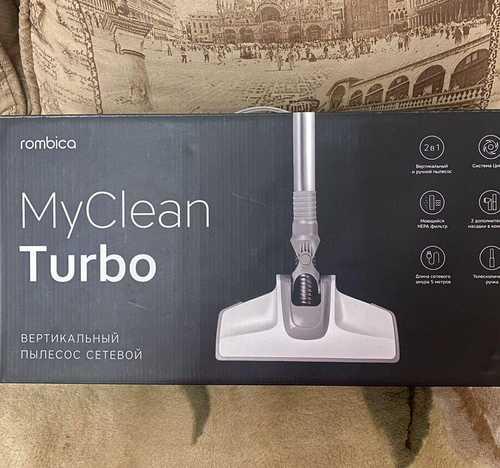 Пылесос ручной (handstick) Rombica MyClean Turbo