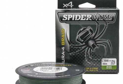 Шнур Spiderwire Dura-4 300м 0,17мм Green 1450389