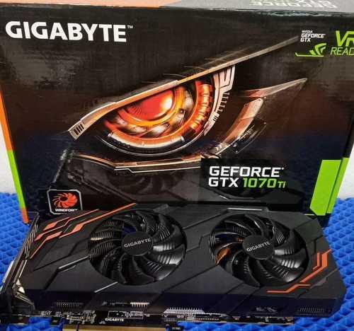 Видеокарта gigabyte gtx 1070ti 8gb