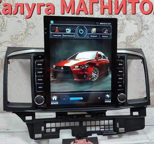 Магнитола Mitsubishi Lancer X 2/32 Гб android Tesl