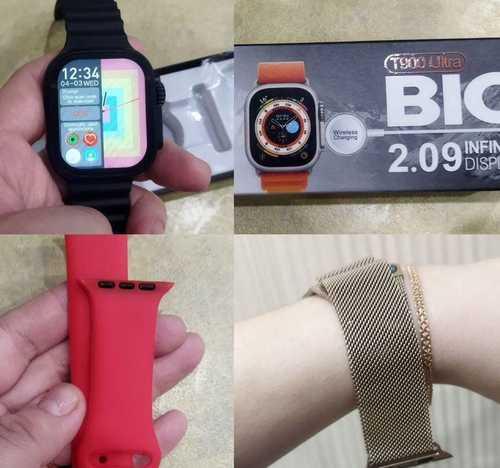 Новые умные часы apple watch 8