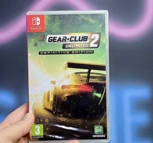 Gear Club Unlimited 2 Картридж для nintendo