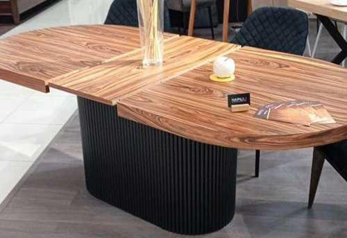 Обеденный стол из Палисандра "Eco Steel" 170х100см