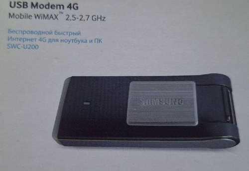 USB-модем yota 4G Mobile wimax Samsung SWC-U200