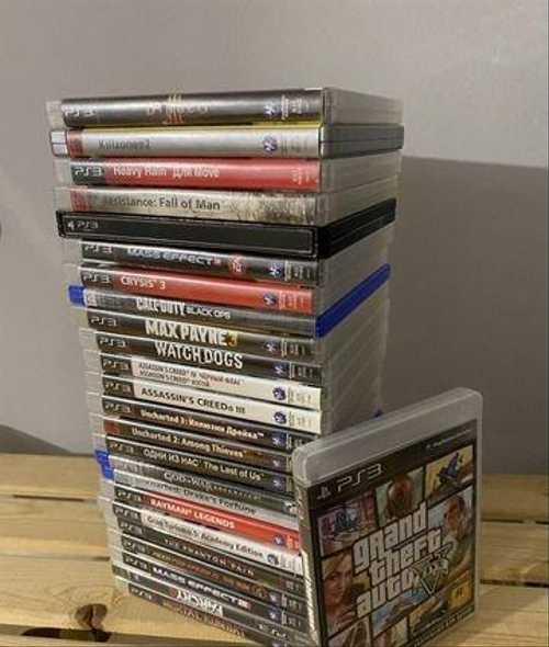 Лицензионные диски (20 штук) на Sony Playstation 3