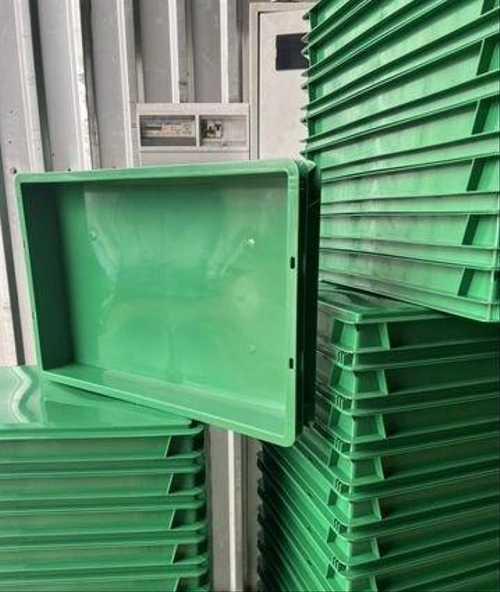 Пластиковые ящики 600х400х75 для пекарни