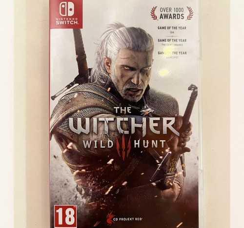 Картридж The witcher 3 Ведьмак Nintendo Switch