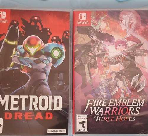 Metroid dread и fire emblem warriors three hopes