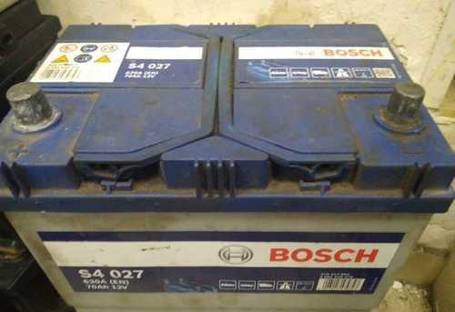 70Ач Аккумулятор б/у Bosch S4 027