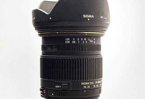 Объектив Sigma DG 24-60mm f/2.8