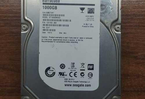 HDD 1Tb Seagate Barracuda ST1000DM003