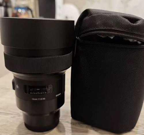 Объектив Sigma 14mm f/1.8 DG HSM Art Sony FE