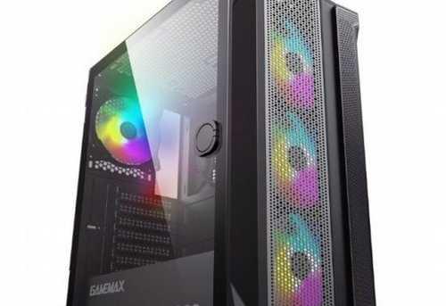 GameMax Brufen C1 ATX case, black, w/o PSU, w/2xUS