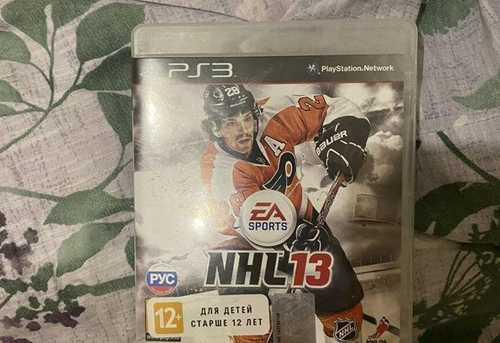 Игра для приставки PS3 (NHL13,Batman 2)