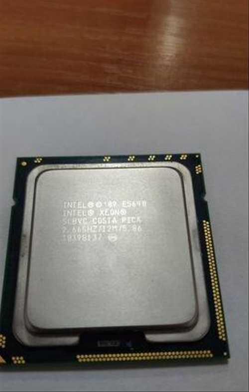 Процессор Intel Xeon E5640 2,66 ггц