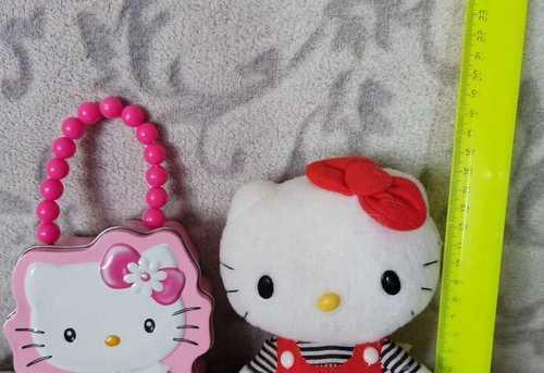 Игрушка Hello Kitty плюс сумочка