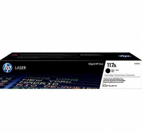 Тонер-картридж/ HP 117A Black Original Laser Toner Cartridge