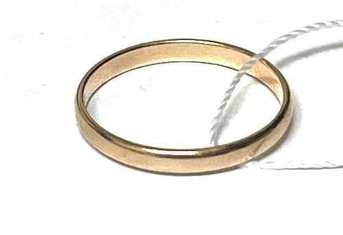 Золотое кольцо обручальное р 16 (6720 )