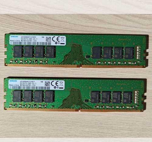 Оперативная память Samsung ddr4 16gb 2666mhz