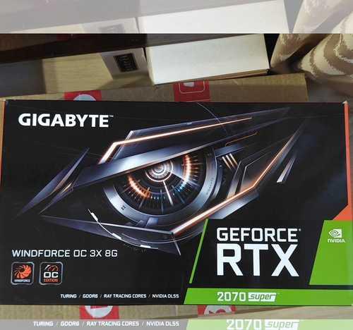 Видеокарта rtx 2070 super gigabyte