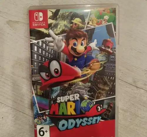 Nintendo switch катридж super mario odyssey