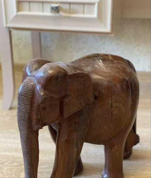 Слон деревянный индийский
