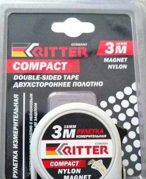 Рулетка Ritter Compact измерительная