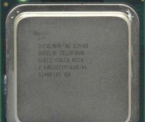 Процессор Intel Celeron Dual Core E3400 2,6 S-775