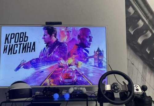 Sony playstation 3,4 +VR + руль