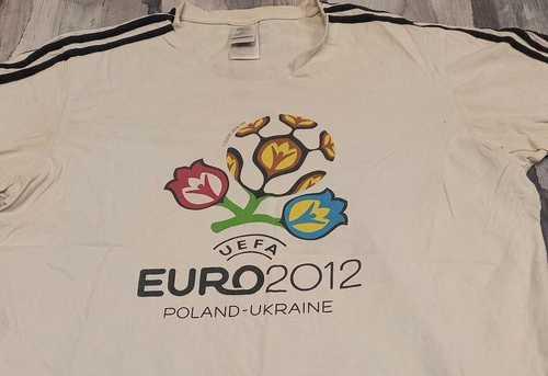 Футболка Adidas Euro 2012, Originals заношенная