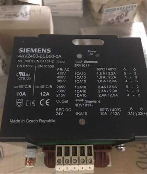 1-фазный блок питания siemens 4av2400-2eb00-0a