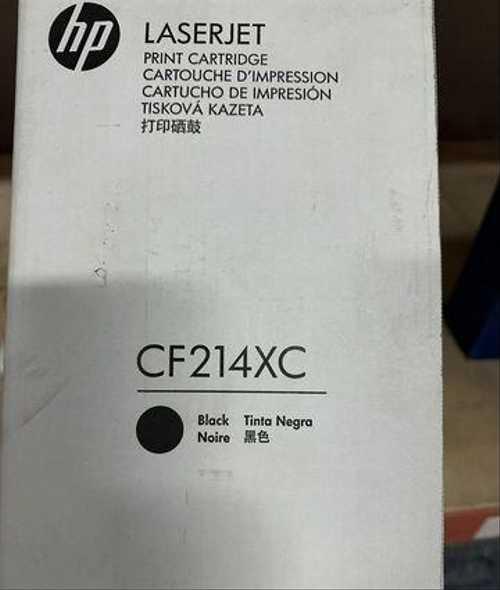 Тонер-картридж HP 14x (black), 17500 стр (cf214xc)