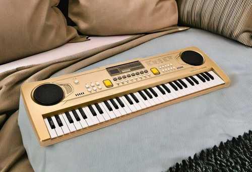 Синтезатор с 61 клавишей, микрофон и USB