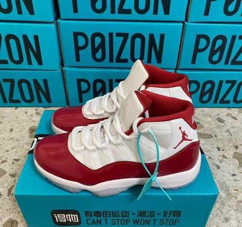 Nike Air Jordan 11 Retro Cherry Оригинал (Белые, P