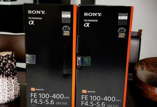 Sony FE 100-400mm F4.5-5.6 GM OSS новый