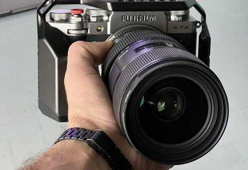 Fujifilm xt4 + sigma 18-35 1.8 + fringer pro