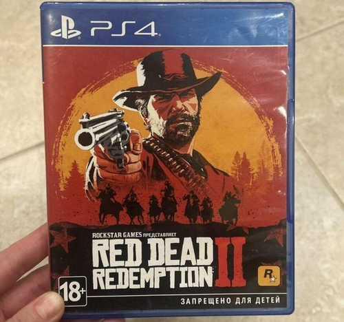 Red dead redemption диск на ps4