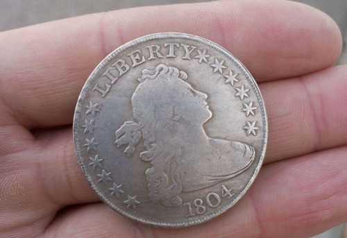 Доллар США 1804 год "Draped Bust Dollar 1804"