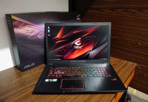 17,3 дюймов настоящий геймерский Asus Rog