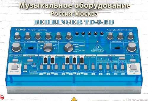 Behringer TD-3-BB аналоговый басовый синтезатор